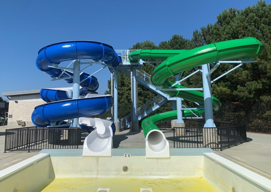 Featured Water Slide Repair Projects - Safe Slide Restoration