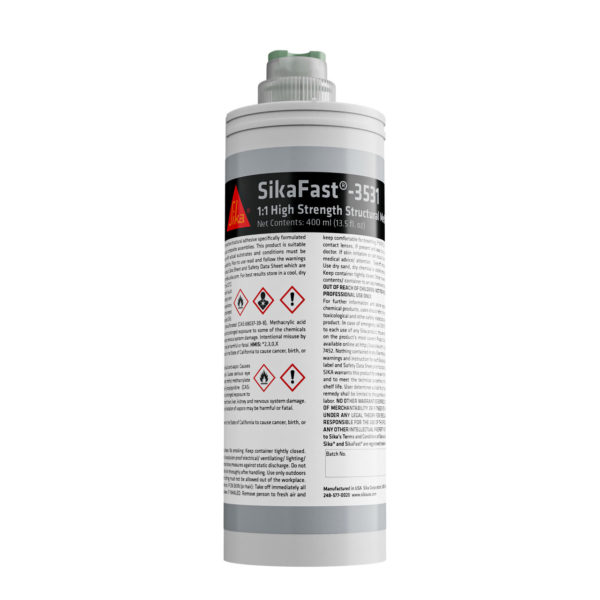 Methacrylate - SikaFast-3531 - Safe Slide Restoration